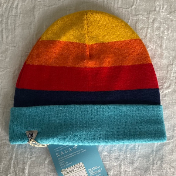 Aldi Gear | Accessories | Aldi Gear Rainbow Stripe Beanie | Poshmark